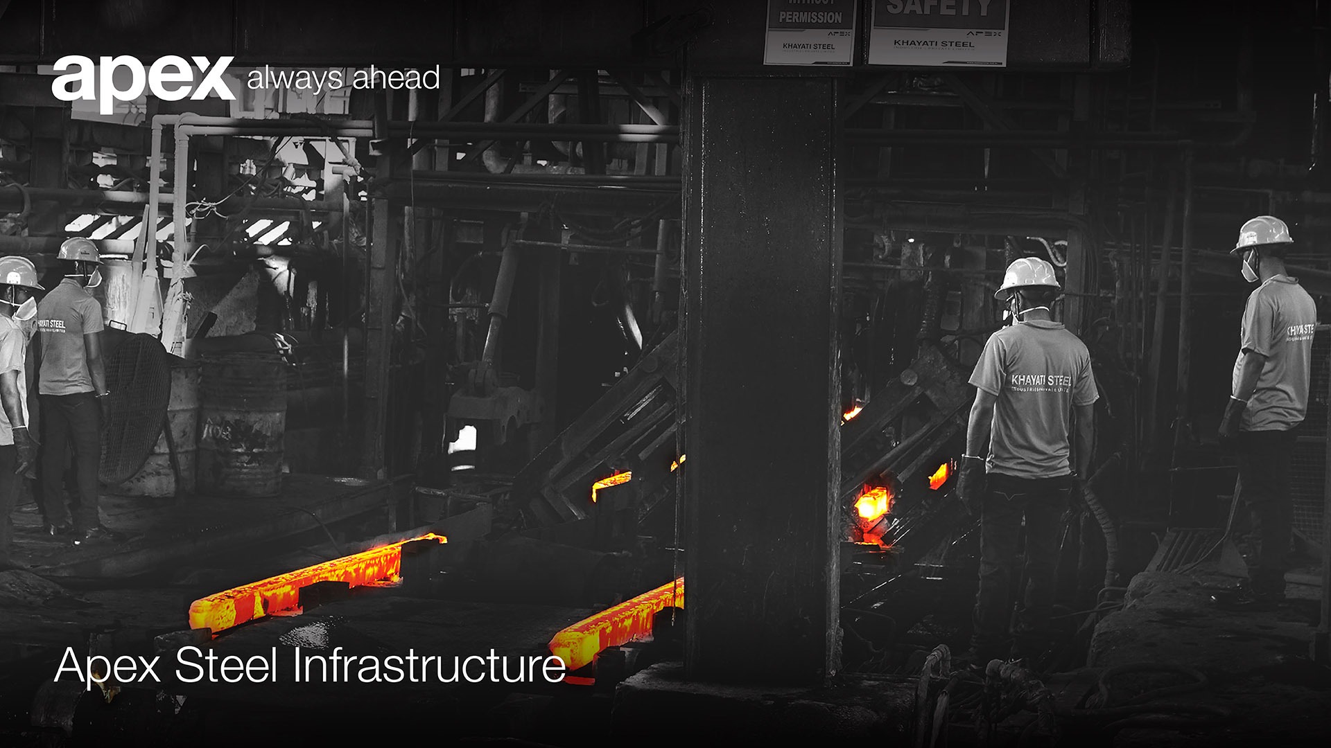 Apex Steel : Infrastructure Facilities for Apex TMT bars