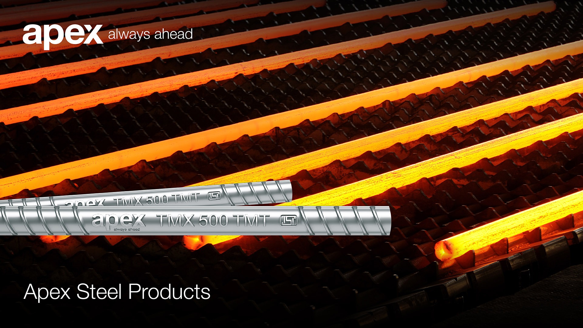 Apex TMT : High Quality TMT Fe 500 and Fe 500D Bars